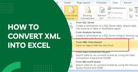 how to convert xml into excel a comprehensive guide earn and excel