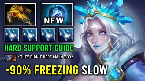 How To Play Hard Support CM In 7 33 With 90 Slow Freezing Field Walk