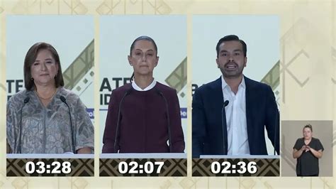 As Fue El Segundo Debate Presidencial Entre Claudia Sheinbaum X Chitl