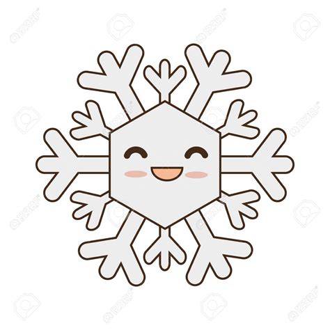 Snowflake Cartoon Drawing At Paintingvalley Explore Collection Of