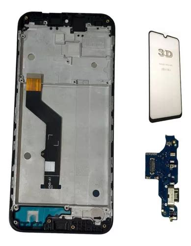 Frontal Tela Display Aro G Play Xt Conector Pel D