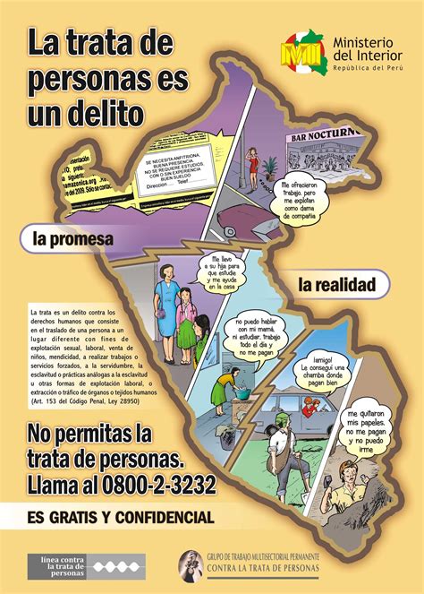 La Trata De Personas Es Un Delito Ap Spanish Spanish Posters Human