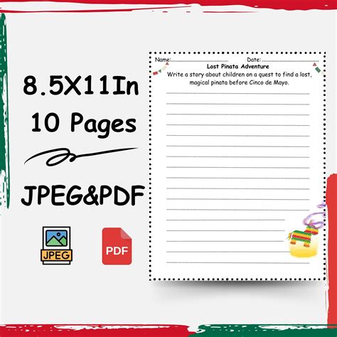 Cinco De Mayo Creative Writing Prompts Fiction And Non Fiction Made