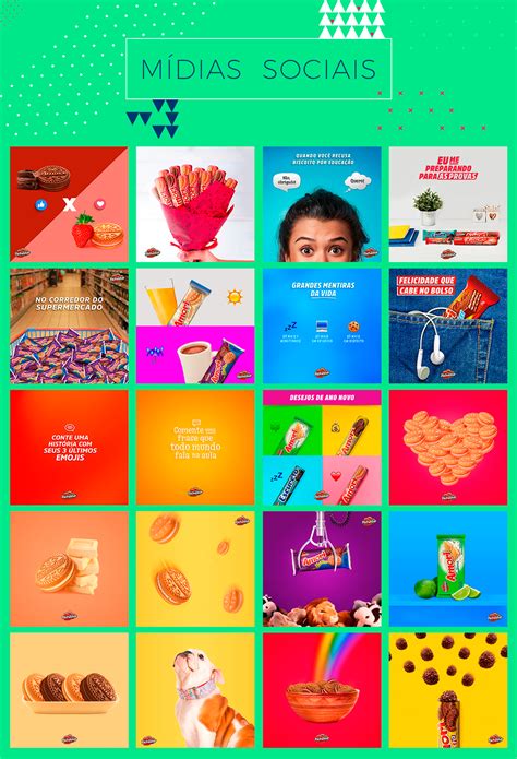 Mídias Sociais on Behance Mídias sociais Social Midias sociais