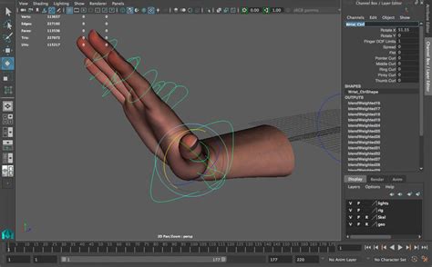 Realistic Male Hand Rigged 3D Model 149 Ma Max Obj Ztl Fbx Free3D