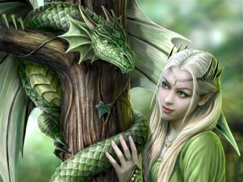 Dragon Girl Elves Fantasy Fantasy Races Fantasy