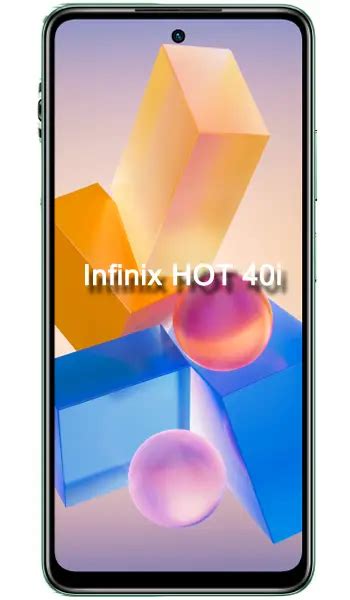 Infinix Hot 40i Características y especificaciones