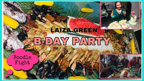 NAG BOODLE FIGHT KAMI DITO SA AUSTRALIA LAIZA GREEN BIRTHDAY PARTY