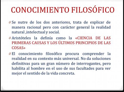 Que Es Conocimiento Filosofico Ejemplos Descargar Libros Gratis