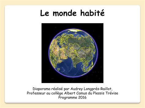 Calam O Le Monde Habit