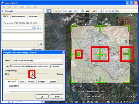 Creating Image Overlays In Google Earth Desktop Google Earth Outreach