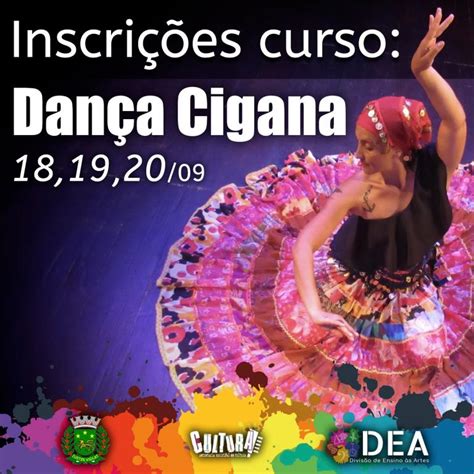 Secretaria de Cultura abre inscrições para curso de Dança Cigana