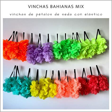 Vinchas bahianas MIX Pack x 10 Panamá Cotillón