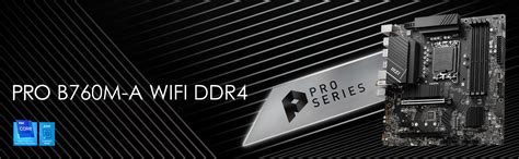 Msi Pro B M A Wifi Ddr Mhz Oc Rgb M P Matx Anakart