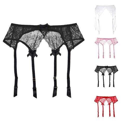 Porte Jarretelle Porte Jarretelles En Dentelle Transparente Pour Femme