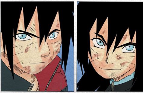 SNS Narusasu Naruto Y Sasuke Familia Uchiha Uzumaki Gemelos Neoma Y
