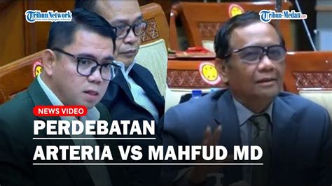 CUPLIKAN DEBAT Panas Mahfud MD VS Arteria Dahlan YouTube