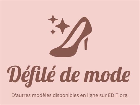Cr Ez Une Affiche De D Fil De Mode Gratuite