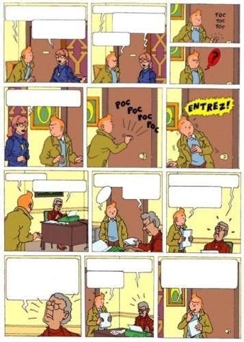 Le Jeu En Classe De Langue De Fil En Aiguille Autour De La BD Bd