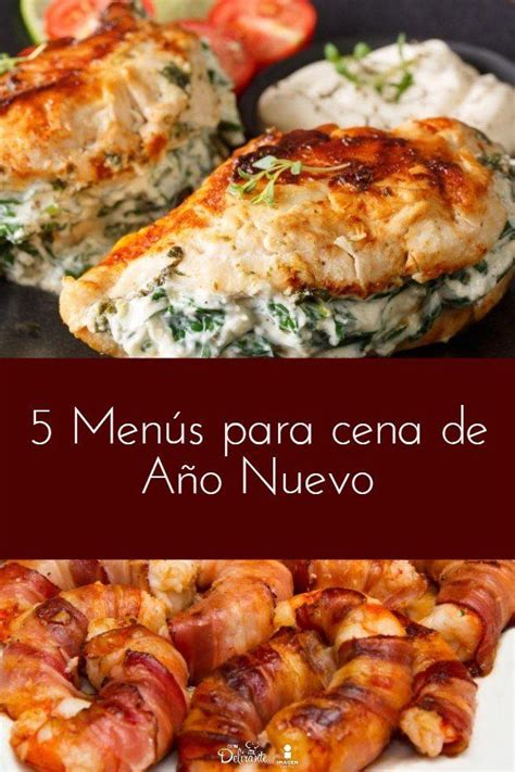 Menú para cena de Año Nuevo recetas súper fáciles y muy rápidas Menu