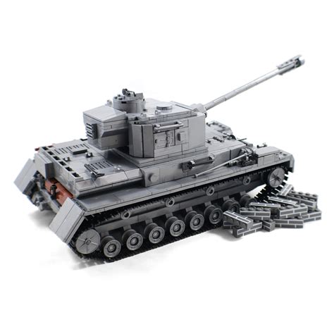German Army Panzer IV Tank Lego Compatible Military Toy Blocks