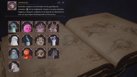 Todas las criaturas y animales mágicos de Hogwarts Legacy localización