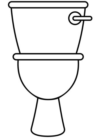Toilet Coloring Page Easy Drawing Guides Atelier Yuwa Ciao Jp
