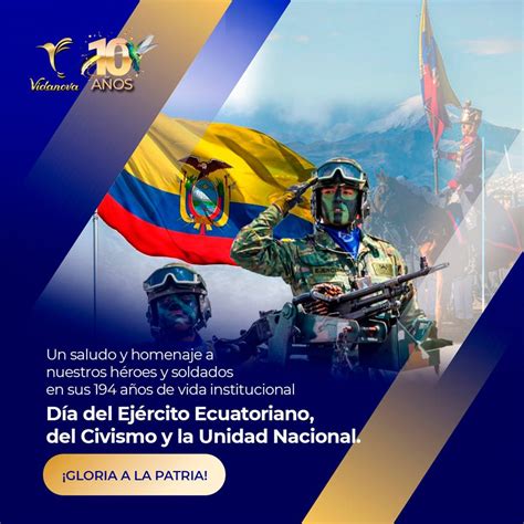 Saludamos al Ejército Ecuatoriano VIDANOVA Estamos contigo