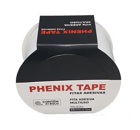 Fita Multiuso Reforçada Silver Tape 48mm x 5m Branca Casa das Fitas