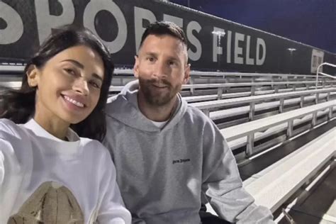 Lionel Messi Dan Antonela Roccuzzo Bahagia Saksikan Anak Anak Mereka