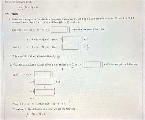 prove the following
