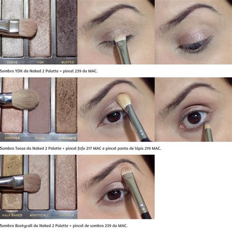 Tutorial Nude Eye Naked Palette Urban Decay Maquiagem Neutra