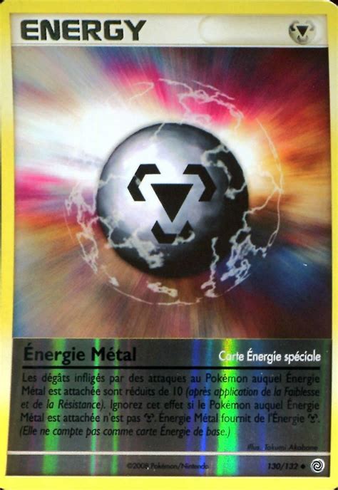 Énergie Métal Reverse carte Pokémon 130 132 Merveilles Secrètes
