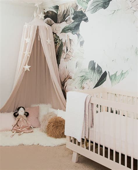Idées déco pour une chambre de bébé fille en rose et vert My Blog Deco