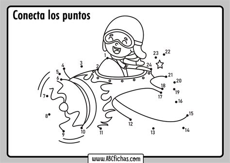 Fichas De Dibujos Para Unir Y Conectar Los Puntos