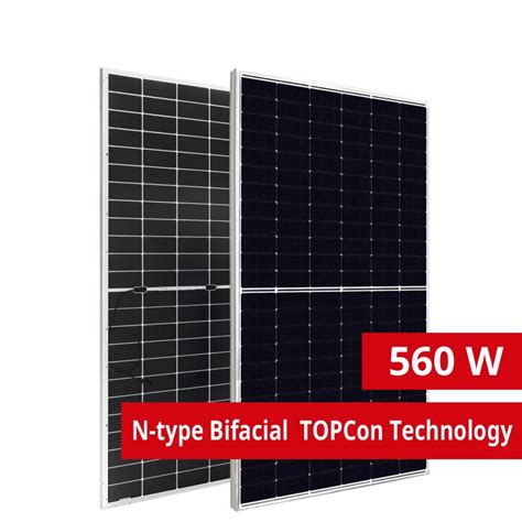 Canadian N Type Bifacial TOPCon 555 W 575 Solar Panel Price In Pakistan