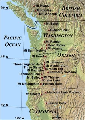Cascade Range Mountains