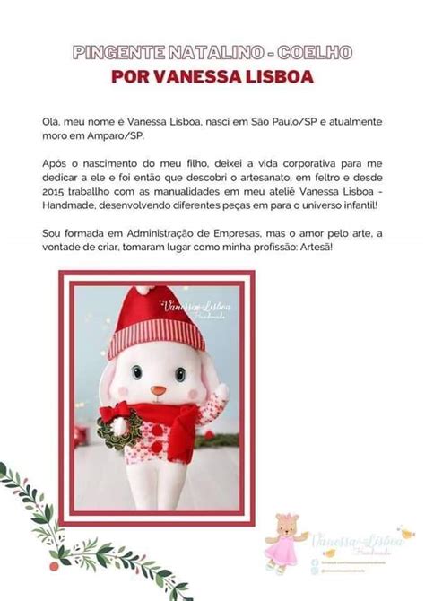 Pingentes De Natal Molde Para Imprimir Ver E Fazer