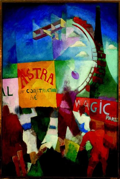 最早创作纯抽象作品画家之一罗伯特德劳内 Robert Delaunay 全球书画名家官网 道子羲之