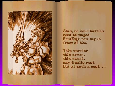 Ending For Soul Edge Ver Ii Siegfried Arcade