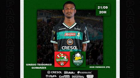 DOIS VIZINHOS X MARRECO 14ª R CAMPEONATO PARANAENSE DE FUTSAL