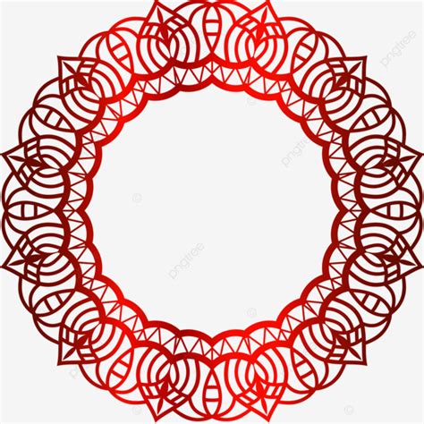 Mandala De Lujo Círculo Marco Clipart PNG Mandala De Lujo Marco De