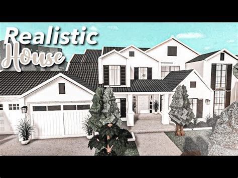 Realistic Suburban House Bloxburg Speedbuild