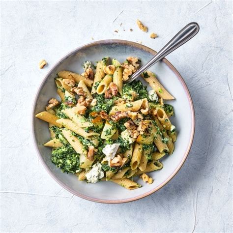 Pasta Met Blauwe Kaas Peer En Walnoten Jumbo