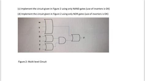 solved 6 consider the following multi level combinational