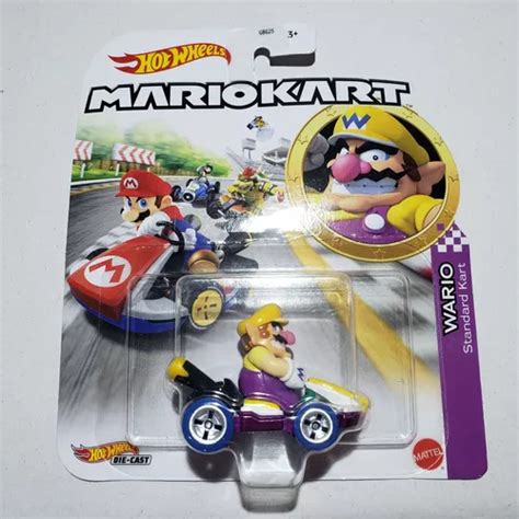 Hot Wheels Mariokart Wario Standard Kart Cm Cuotas Sin Inter S