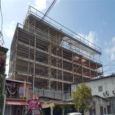 High Rise Prefabricated House Building Light Space Frame Construction