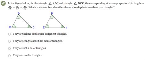 solved in the figure below for the triangle abc and