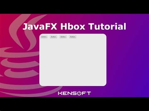 HBox In JavaFX Tutorial With Code 100 Perfect Tutorial