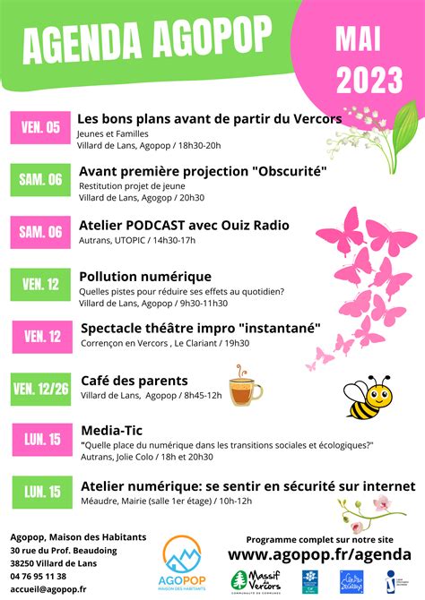 Agenda Mai 2023 Agopop